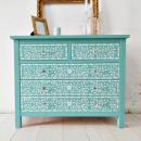 Cómoda turquesa estilo boho chic | Bohemian and chic